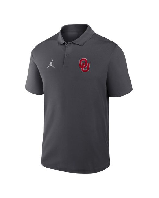 Nike Oklahoma Sooners Primetime Victory Primary Logo Performance Polo ...