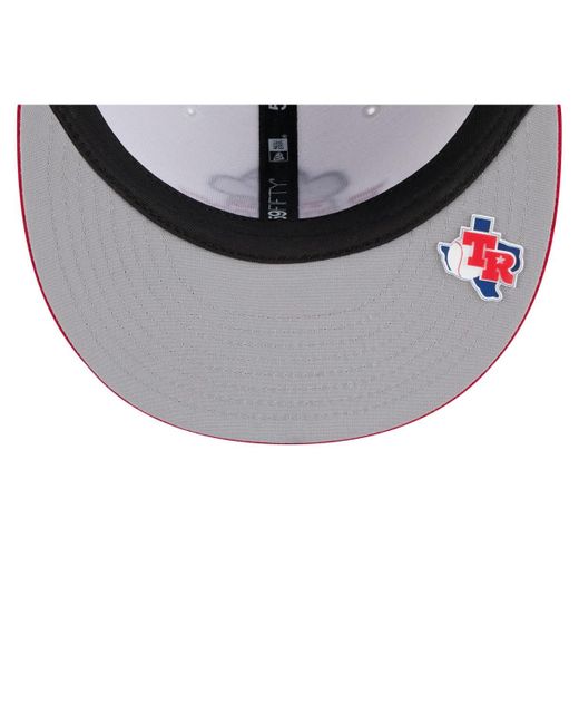 KTZ Royal/red Texas Rangers 2025 Mlb Clubhouse 59fifty Fitted Hat in ...