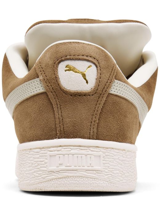 PUMA Suede Xl Casual Sneakers From Finish Line in Brown for Men | Lyst