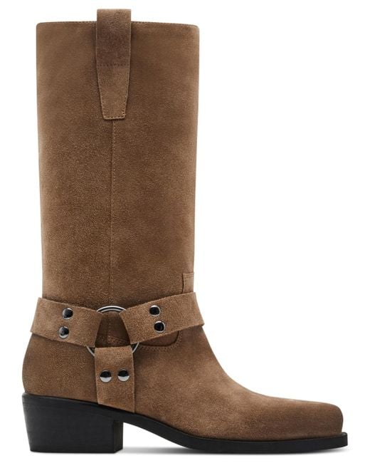 Steve Madden Ruskin Tall Engineer Boots in Brown | Lyst