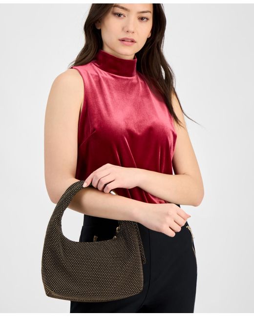 INC International Concepts Stahcy Small Party Hobo in Black | Lyst