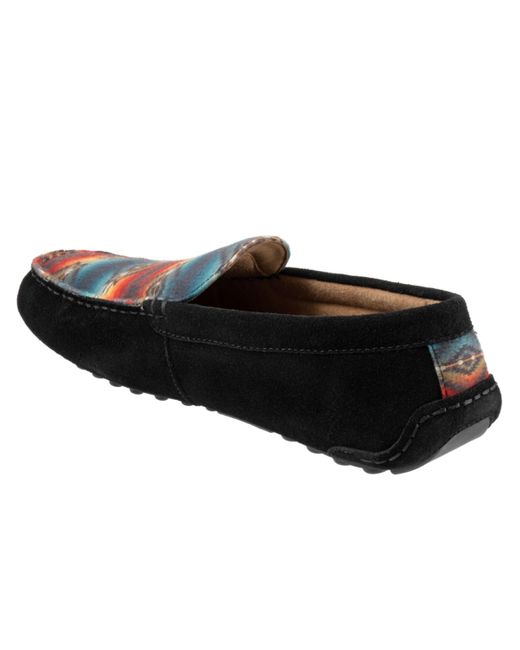 Pendleton Saltillo Sunset Leather Slipper in Blue for Men | Lyst
