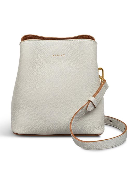 Radley Dukes Place Mini Compartment Crossbody Bag in White | Lyst