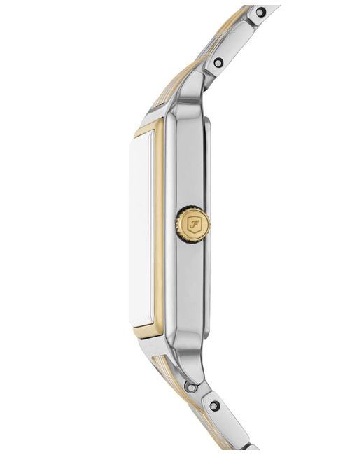 Fossil Raquel Three-hand Date Two-tone Stainless Steel Watch And ...
