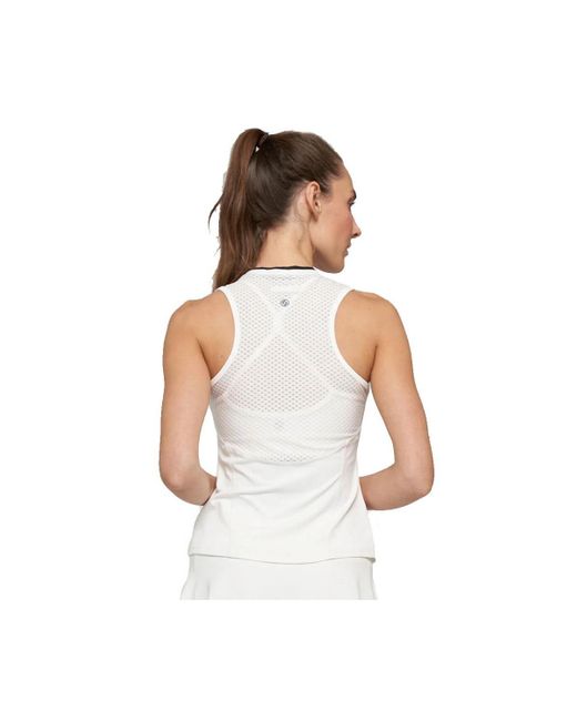 Lija Elite Victory Tennis Tank in White | Lyst