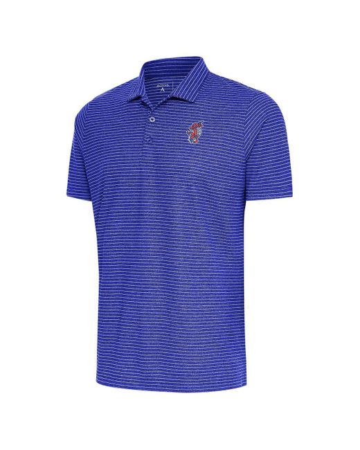 Antigua Heather Royal Florida Gators Swinging Gator Esteem Polo in Blue ...