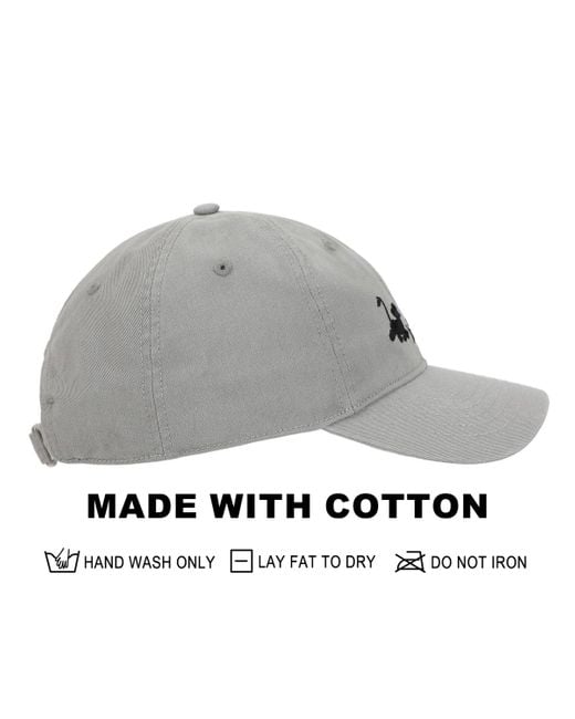 Disney Timon & Pumba Silhouettes Gray Unstructured Baseball Cap for Men ...