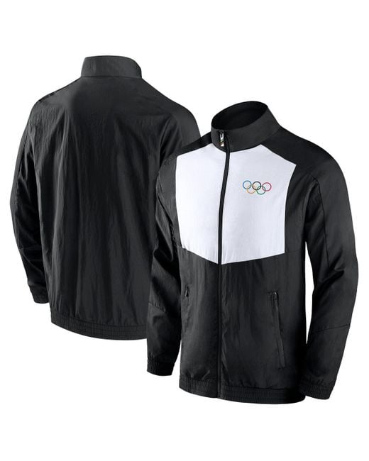 Fanatics Black Olympic Games Elevated Full-zip Track Jacket for Men | Lyst