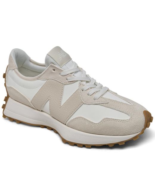 New Balance 327 Fashion Sneakers From Finish Line in White | Lyst