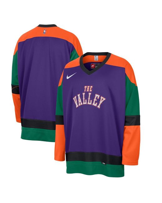 Nike Phoenix Suns 2024/25 City Edition Courtside Heavyweight Hockey ...