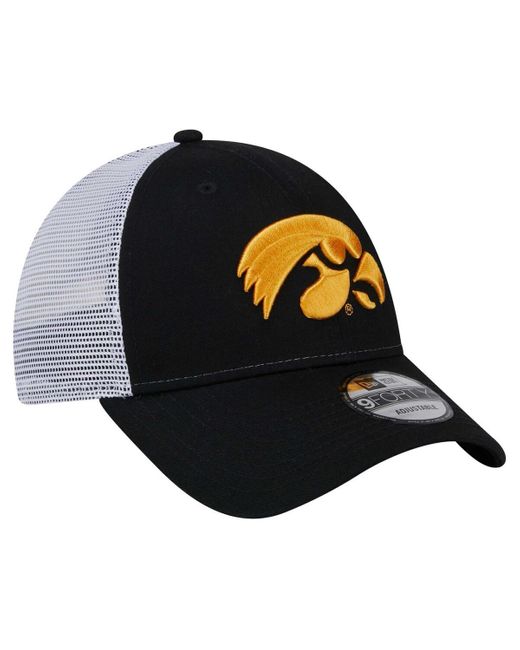KTZ Iowa Hawkeyes Trucker 9forty Adjustable Hat in Blue for Men | Lyst