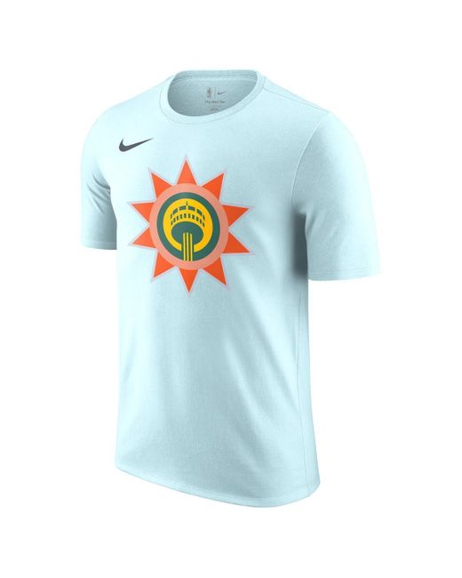 Nike San Antonio Spurs 2024/25 City Edition Essential Logo T-shirt in ...