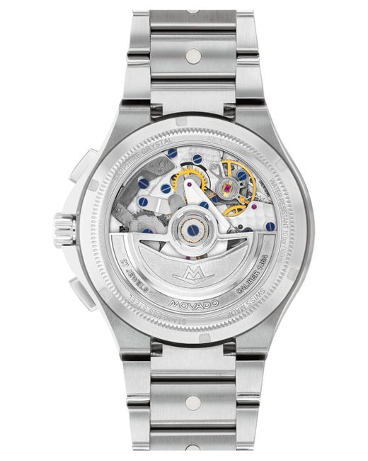 Movado Alta S.e. Swiss Automatic-chronograph Stainless Steel Watch in ...