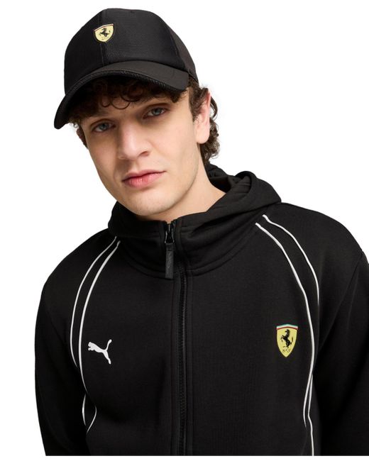 PUMA X Ferrari Logo Racing Baseball Cap in Black for Men | Lyst
