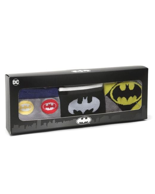 Dc Comics Batman Sock Gift Set in Black for Men | Lyst