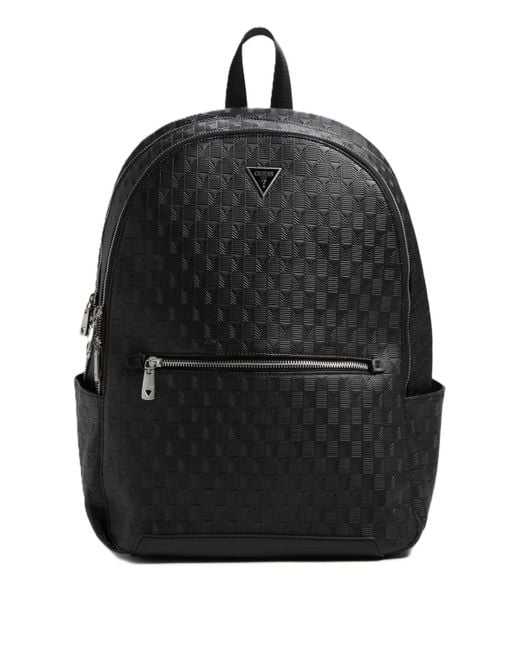Guess Torino Rounded Backpack in Black for Men | Lyst