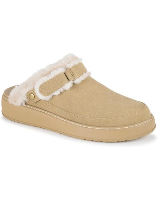 BareTraps Felisa Slingback Clog in Natural | Lyst