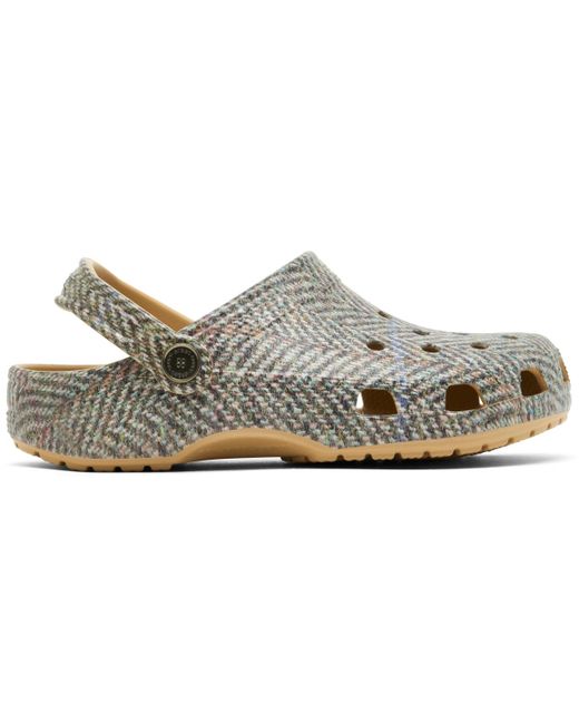 Crocs™ Classic Tweed Clog Sandals From Finish Line in White | Lyst