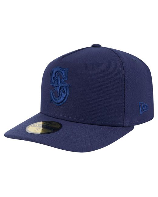KTZ Seattle Mariners Color Pack A-frame 59fifty Fitted Hat in Blue for ...