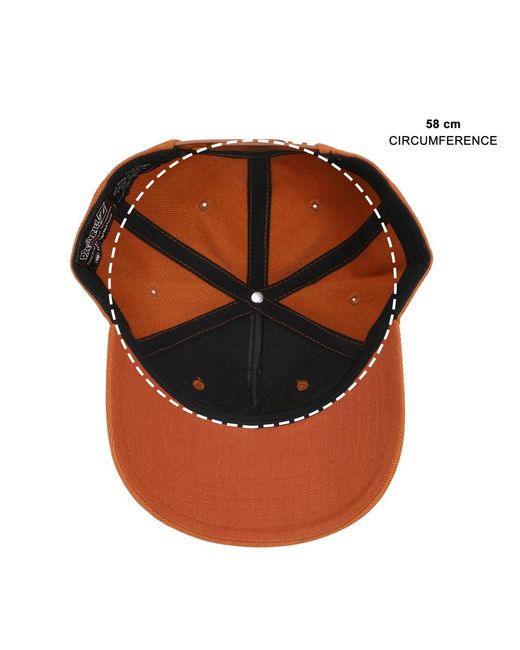 Dragon Ball Z Goku S Symbol Traditional Snapback Cap in Orange for Men ...