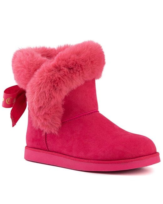 Juicy Couture King Winter Boots in Pink | Lyst Juicy Couture King Winter Boots in Pink | Lyst