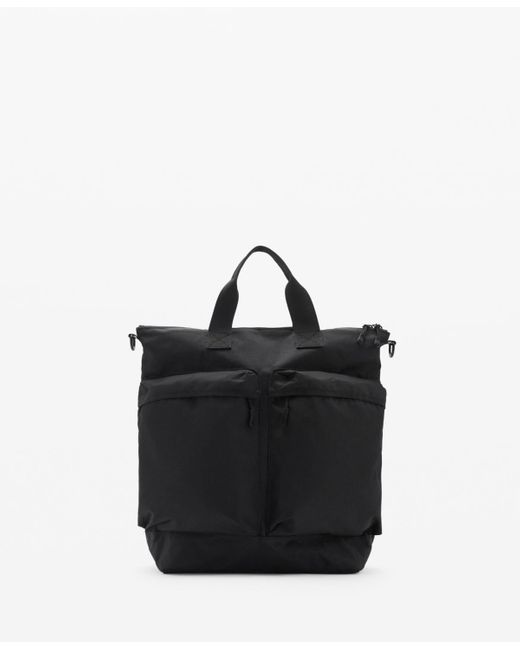 Mango Pockets-detail Multifunctional Backpack in Black for Men | Lyst