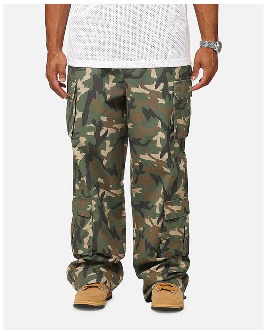 carre Tactical baggy Cargo Pants in Green for Men | Lyst