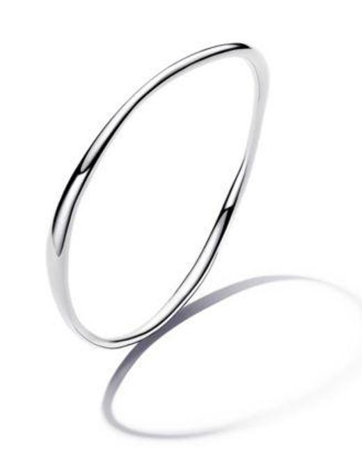 PANDORA Shaped Infinity Ring in Metallic | Lyst