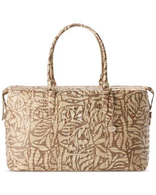 Brahmin Duxbury Weekender Melbourne Leather Extra-large Travel Duffel ...