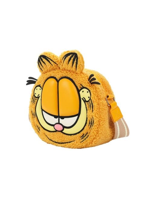 Garfield 3d Character Plush Crossbody Bag in Metallic | Lyst