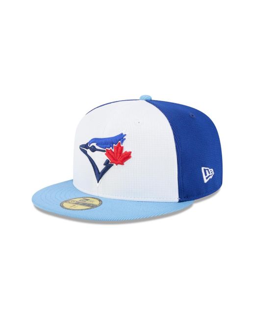 KTZ Toronto Blue Jays 2025 Spring Training 59fifty Fitted Hat for Men ...