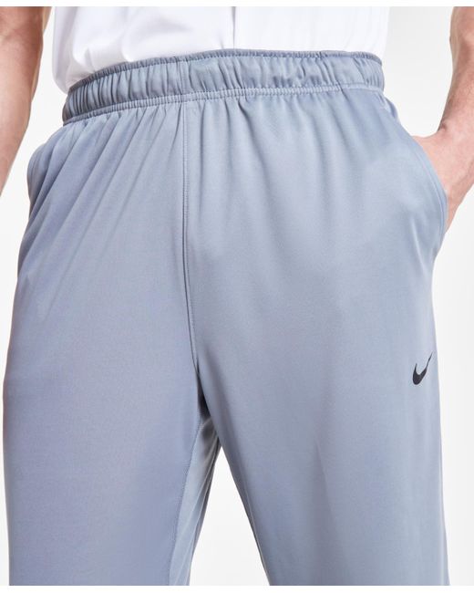 Nike Totality Dri-fit Open Hem Versatile Pants in Blue for Men | Lyst