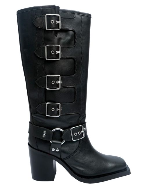Kenneth Cole Emmett High Boots in Black | Lyst