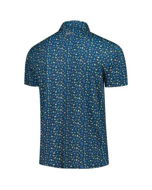 Breezy Golf The Players One Splash Please Polo Shirt in Blue for Men | Lyst