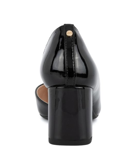 Jones New York Candor D'orsay Block Heel Pumps in Black | Lyst