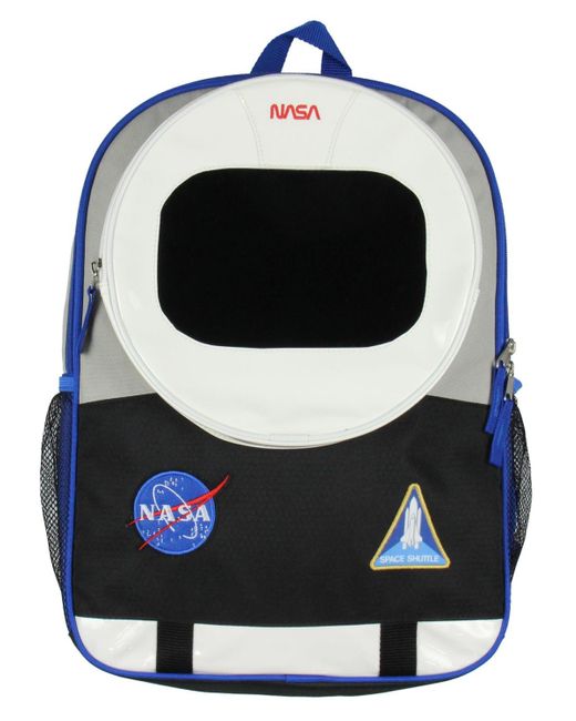 NASA Astronaut 17" Backpack Space Shuttle Meatball Patches Travel Book ...