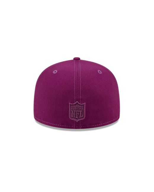 KTZ Los Angeles Chargers Color Pack 59fifty Fitted Hat in Purple for ...