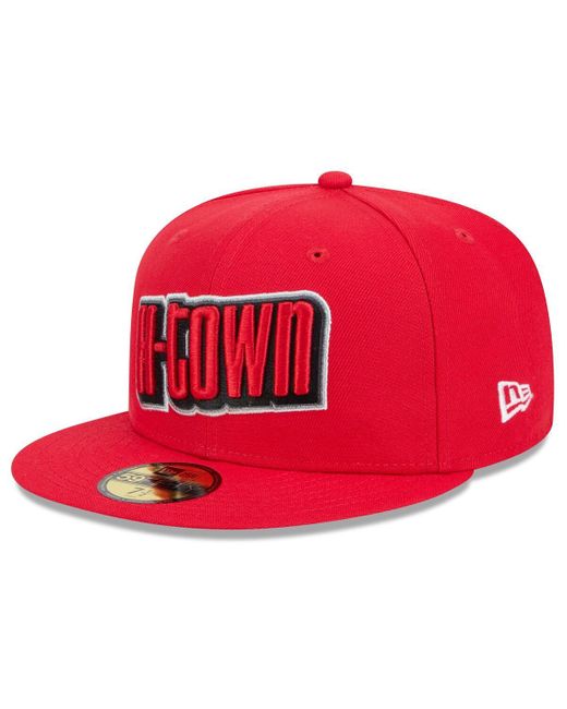 KTZ Houston Rockets 2024/25 City Edition Alternate 59fifty Fitted Hat ...