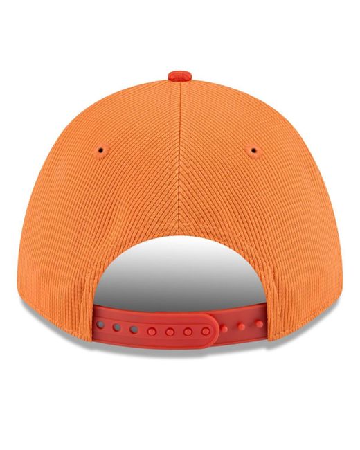 KTZ Houston Astros 2025 Spring Training 9forty Adjustable Hat in Orange ...