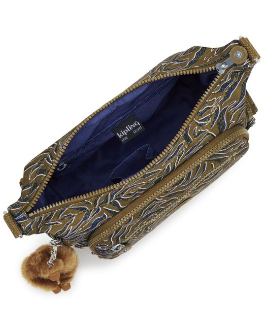 Kipling Gabbie Small Shoulder Bag in Green | Lyst