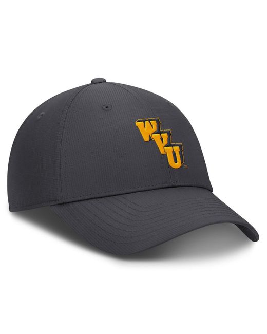 Nike West Virginia Mountaineers Core Rise Vault Performance Adjustable ...