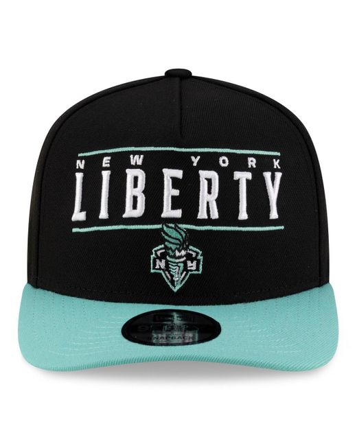KTZ And Black/green New York Liberty 2025 Wnba Draft A-frame 9fifty ...