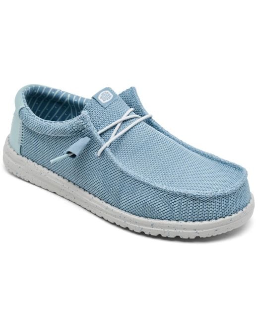 HEYDUDE Wally Stretch Slip-on Casual Moccasin Sneakers From Finish Line ...