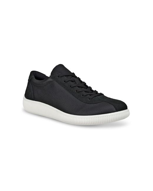 Ecco Soft Zero Sneakers in Black | Lyst