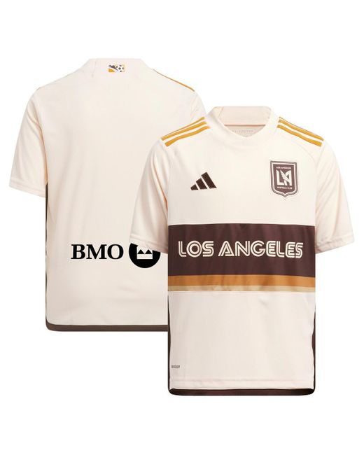 adidas Big Boys And Girls Lafc 2024 Archive Replica Jersey in White for ...