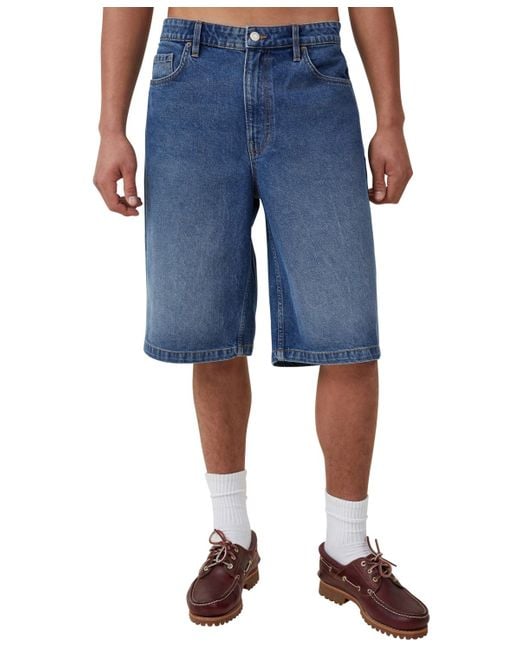 Cotton On Denim Jort in Blue for Men | Lyst