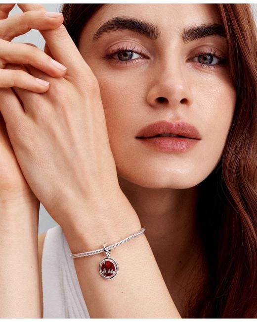 PANDORA Stranger Things Glow-in-the-dark Upside Down Dangle Charm in ...