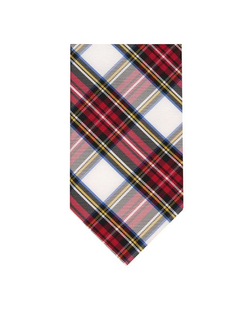 Hallmark Holiday Traditions Tartan Plaid Slim Tie in Purple for Men | Lyst