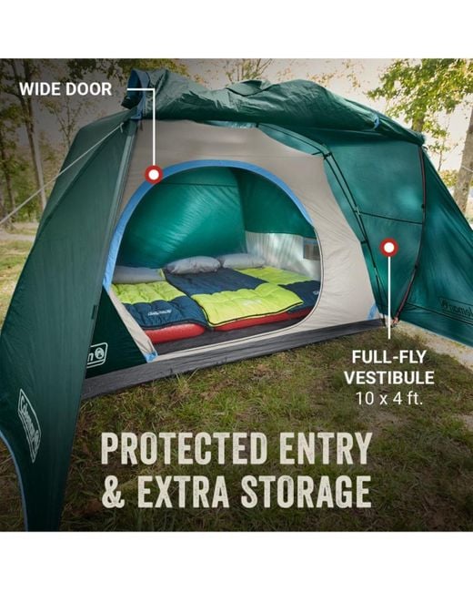 Coleman Skydome 6-person Camping Tent in Green | Lyst