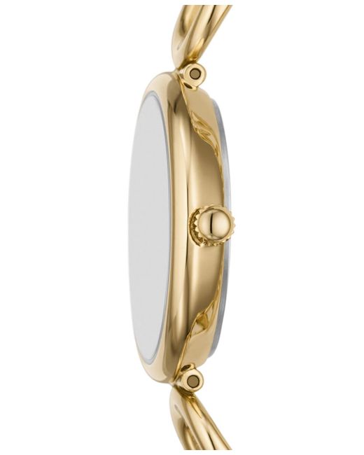 Fossil Mini Carlie Three-hand Rose Gold Stainless Steel Watch in ...